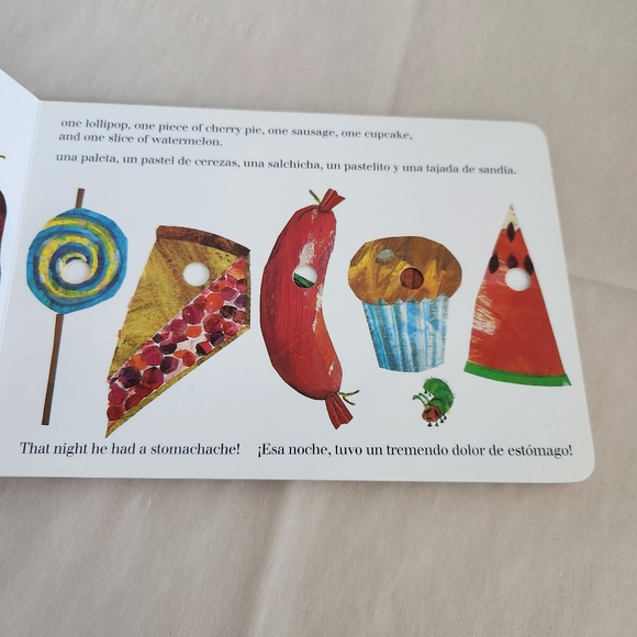 Eric Carle | Other | The Very Hungry Caterpillar La Oruga Muy ...